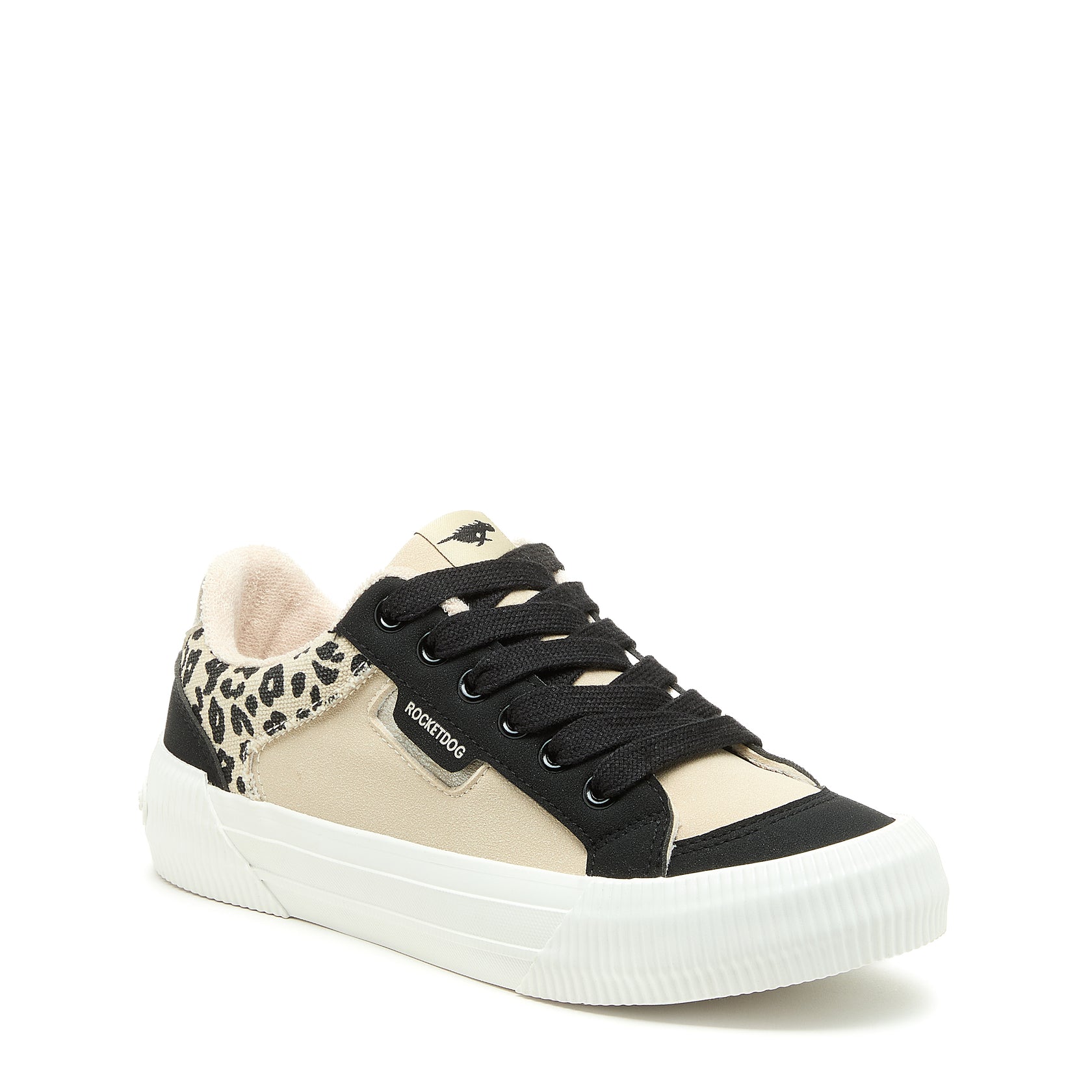 Rocket Dog Women's Cheery Leopard Print Colour Block Trainers – Rocket ...