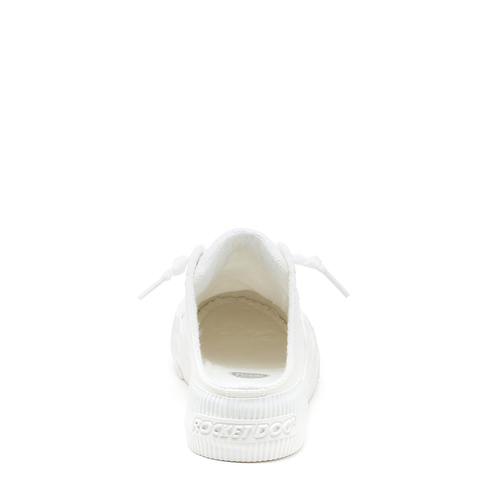 Women's Cheery White Mule Trainers | Rocket Dog UK