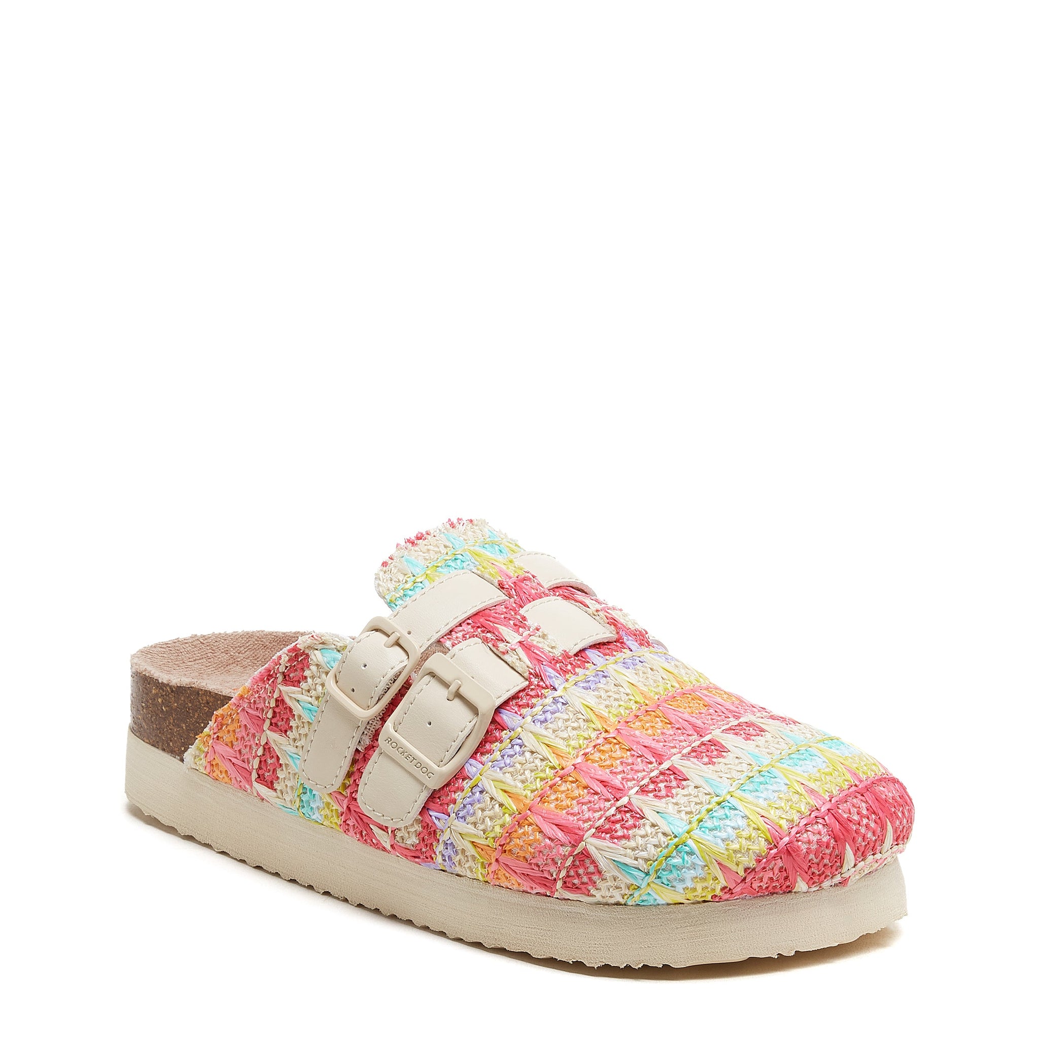 Rocket Dog Women's Abel Plus Pink Multi Clogs – Rocket Dog UK