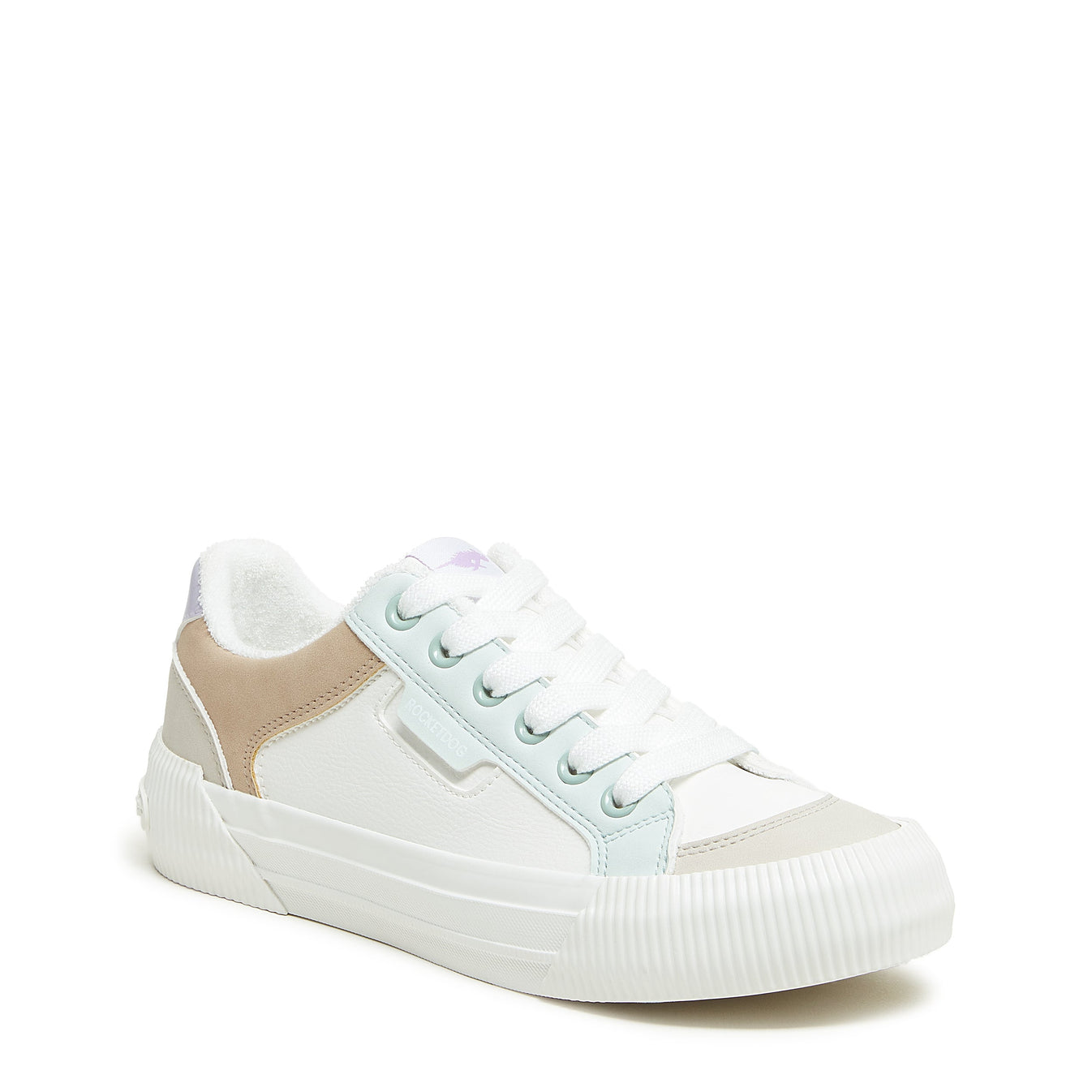 Rocket Dog Women's Cheery White Colour Block Trainers – Rocket Dog UK