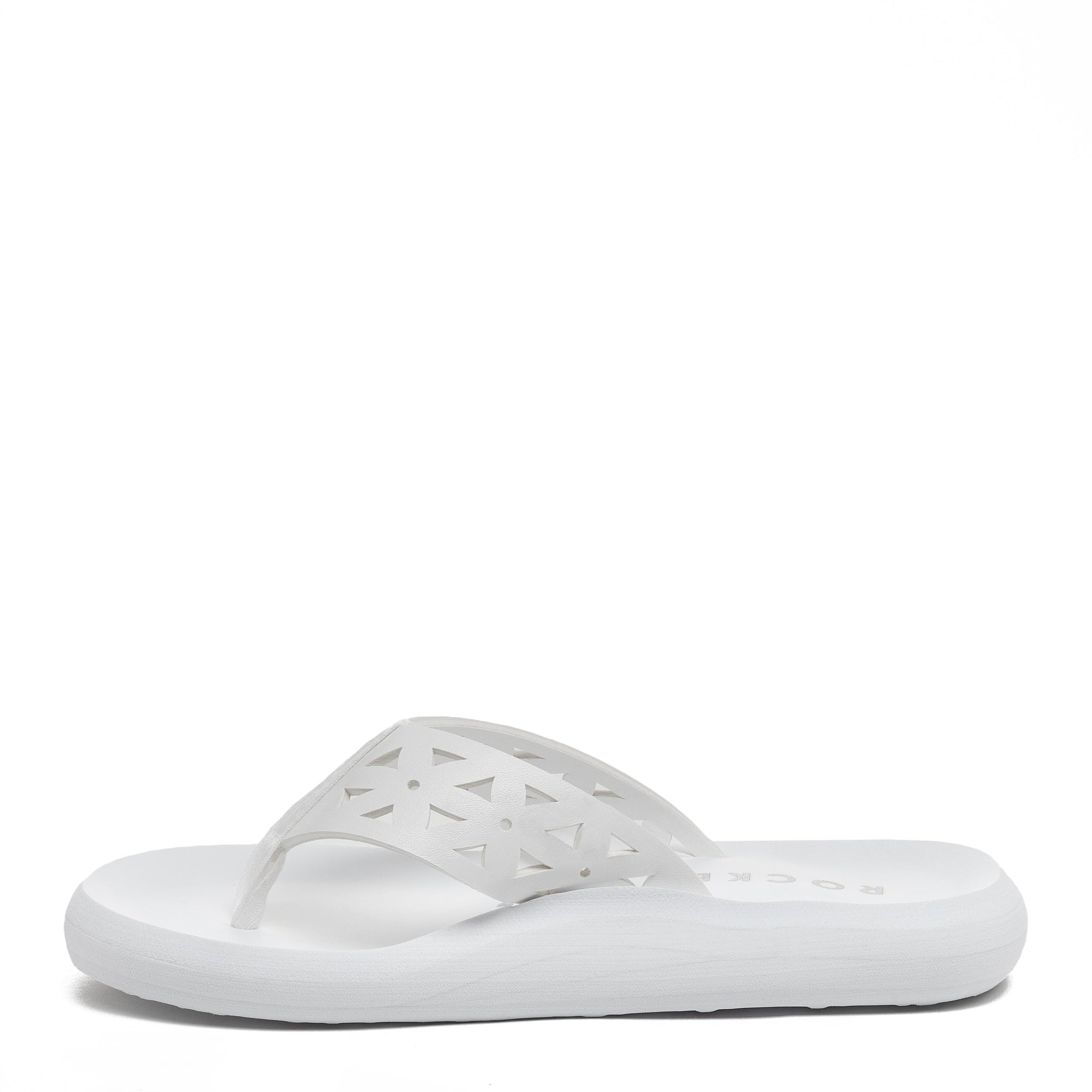 Rocket Dog Women's Sunset Cutout White Flip Flop - Rocket Dog UK