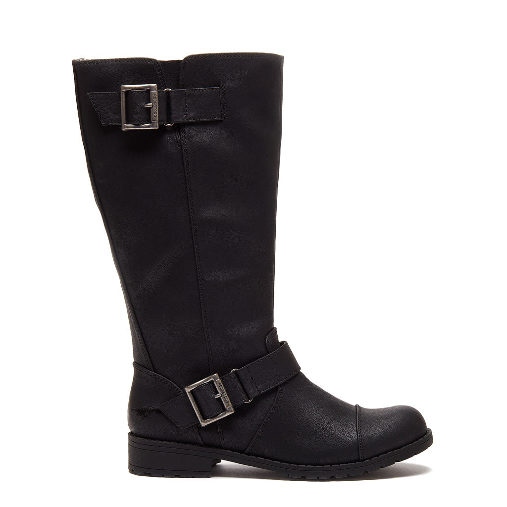 Berry Black Biker Boot | Official online store rocketdog.co.uk - Rocket ...